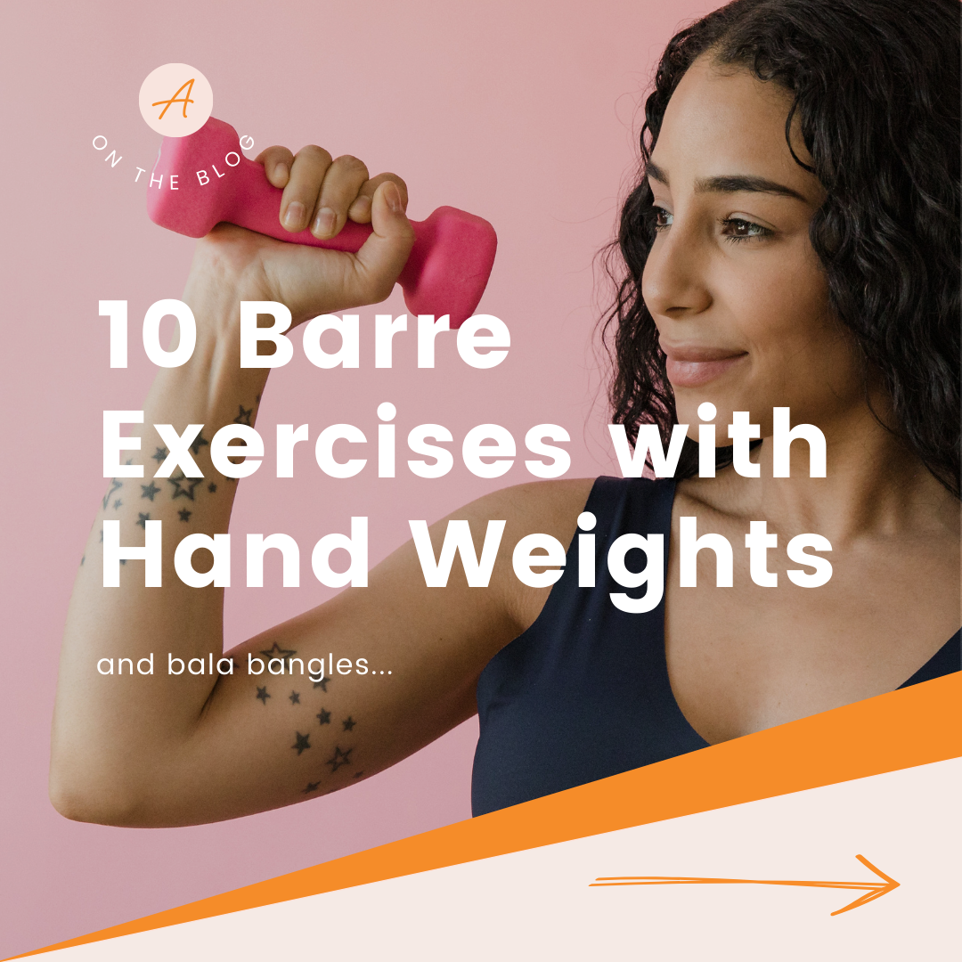 Top 10 Barre Exercises with Hand Weights | Aleenta Health Club Barre ...